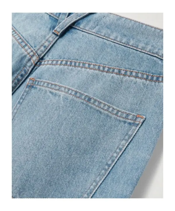 Veronica Beard Taylor Wide-leg Jeans - Mid Denim