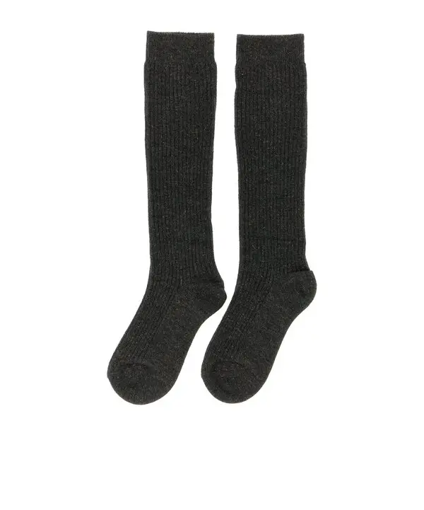 Brunello Cucinelli Sparkling Ribbed Socks