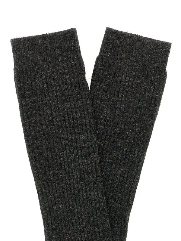Brunello Cucinelli Sparkling Ribbed Socks