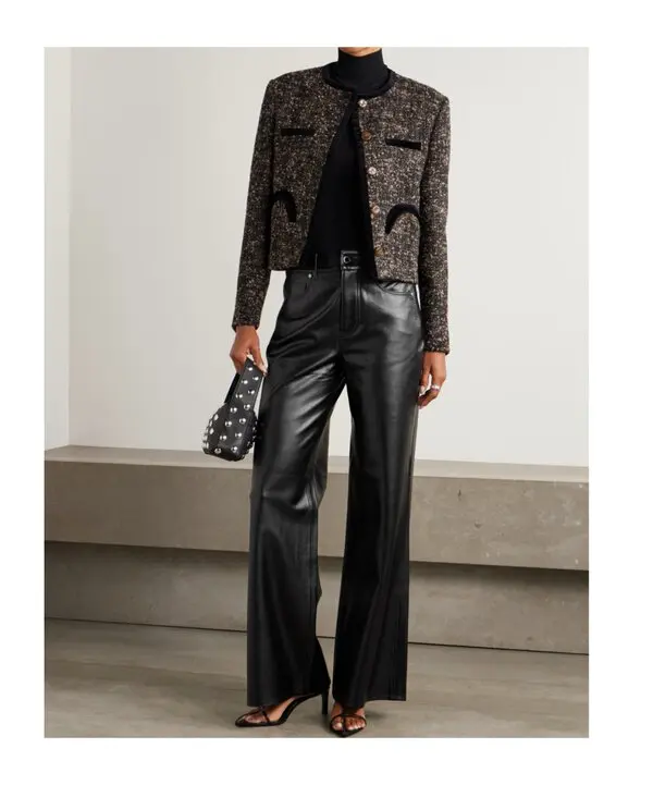 Veronica Beard Kasey Wide-leg Pants - Black