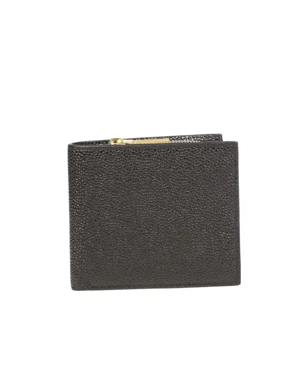 Thom Browne Rwb Striped Bi-fold Wallet