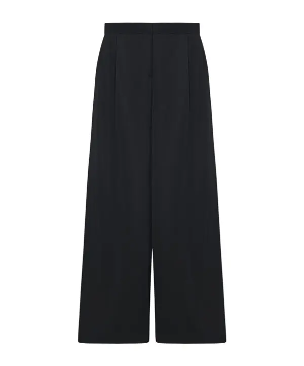 THE ROW Wide-leg Wool Trousers