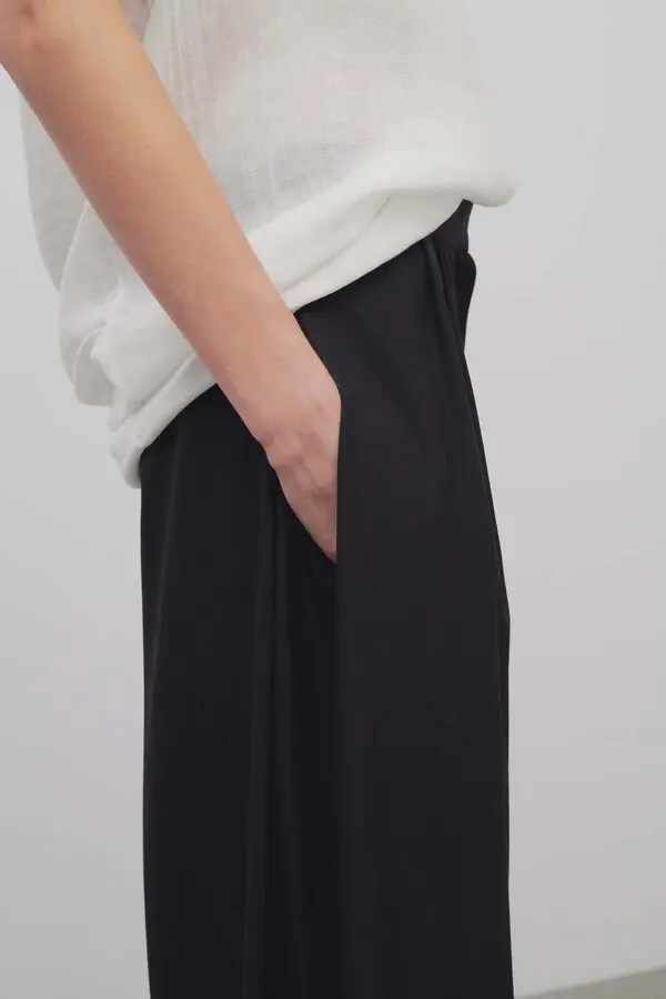 THE ROW Wide-leg Wool Trousers