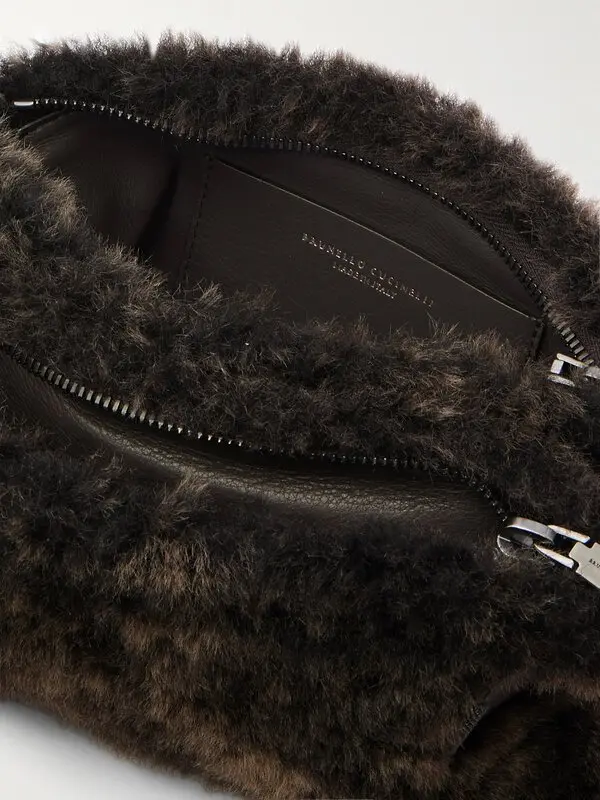 Brunello Cucinelli Zippered Shoulder Bag
