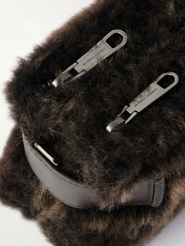 Brunello Cucinelli Zippered Shoulder Bag