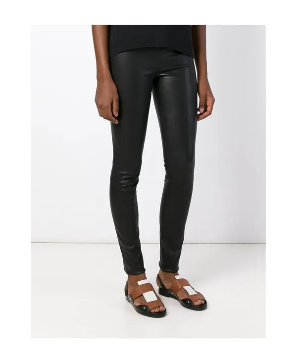 THE ROW High-waisted Fitted Pants