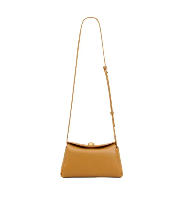 Ami Mini Carrousel Clutch Bag - Honey-colored