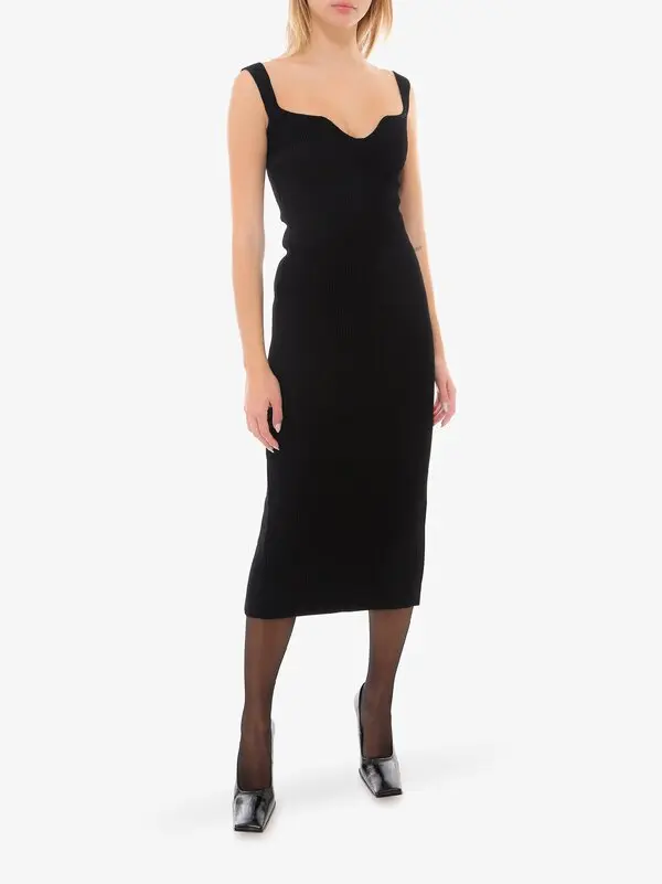 Khaite Nina Knitted Dress