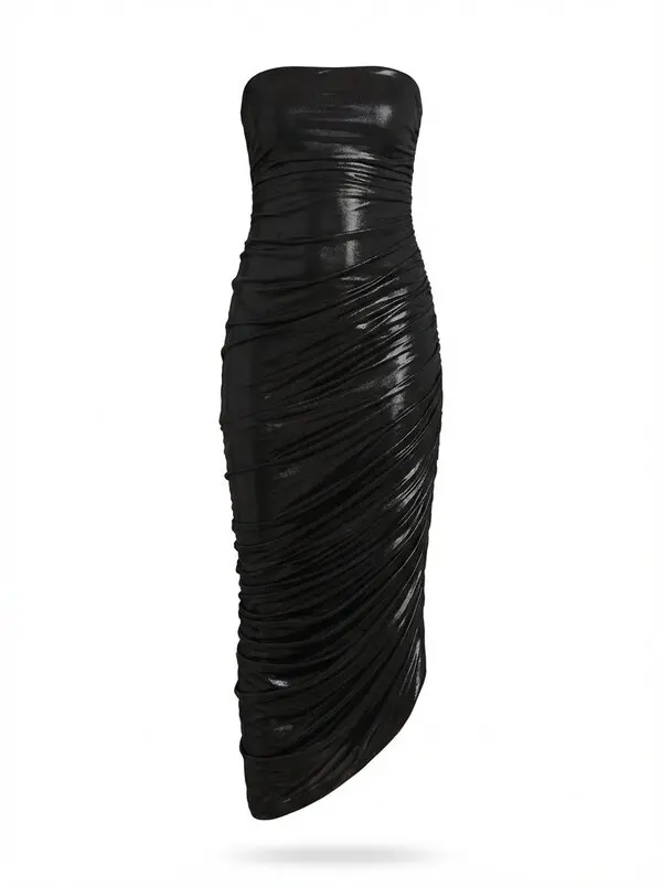 Norma Kamali Strapless Diana Gown