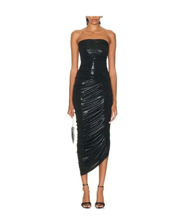 Norma Kamali Strapless Diana Gown
