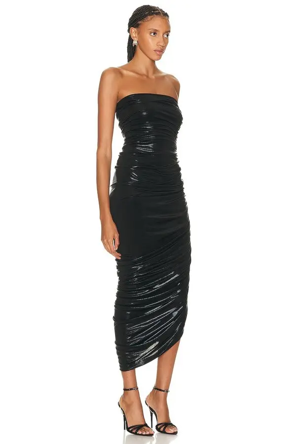 Norma Kamali Strapless Diana Gown