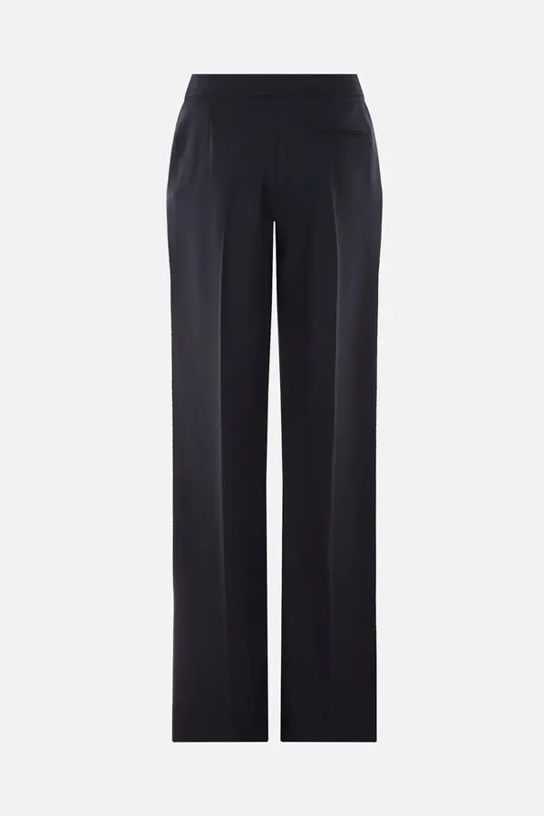 THE ROW High Waist Straight Leg Pants