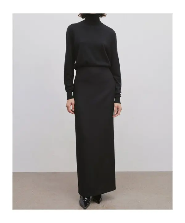 THE ROW Bartelle Wool Maxi Skirt