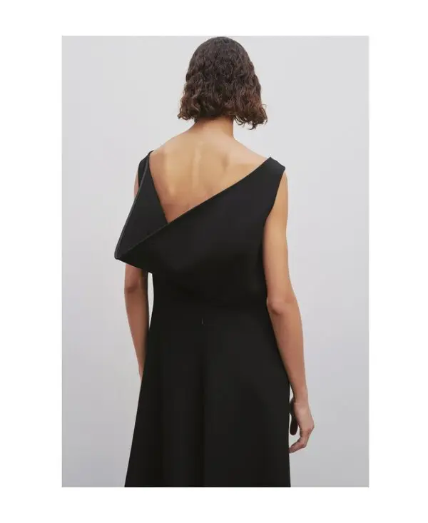 THE ROW Rhea Freshly Cut Wool Maxi Dress