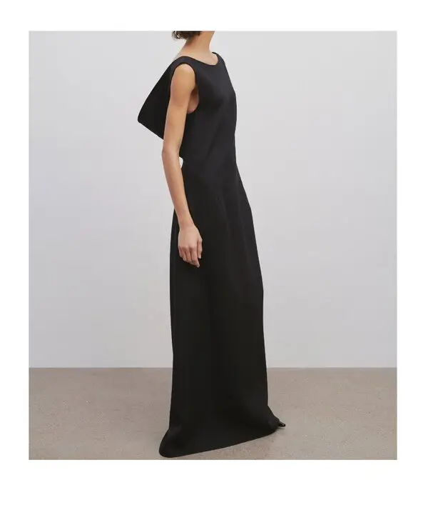 THE ROW Rhea Freshly Cut Wool Maxi Dress