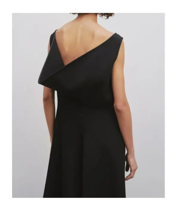 THE ROW Rhea Freshly Cut Wool Maxi Dress