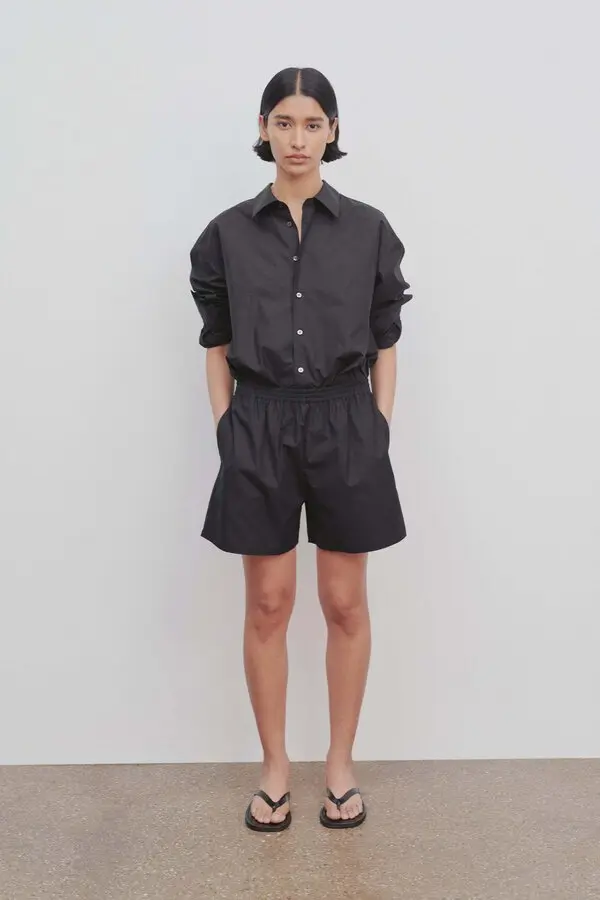 THE ROW Gunther Cashmere Shorts