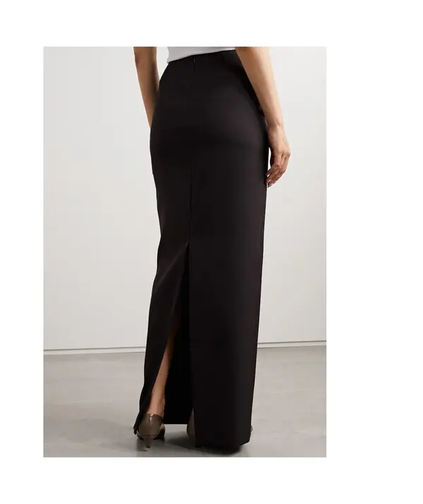 THE ROW Bartelle Wool Extra-long Skirt