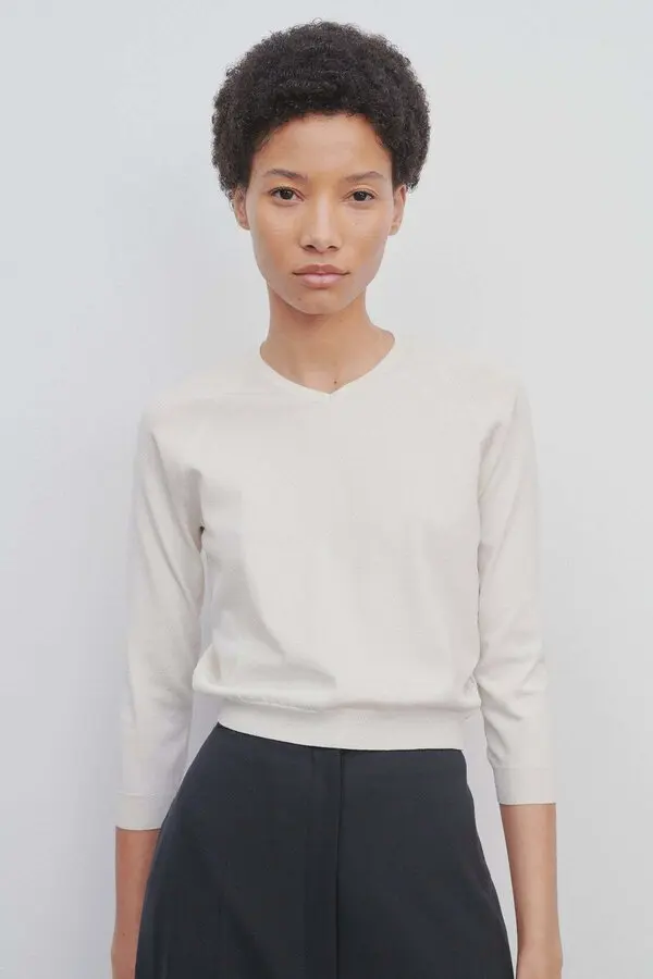 THE ROW V-neck Top