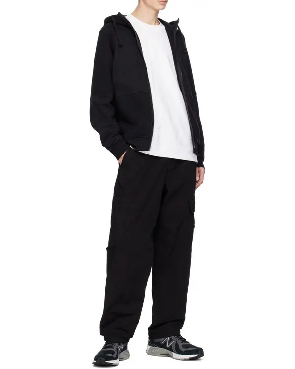 Stone Island Zip-up Drawstring Hoodie