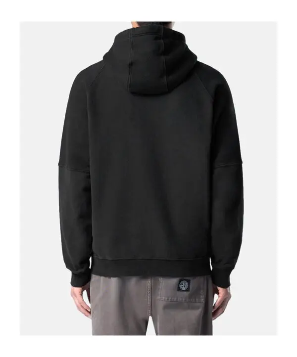 Stone Island Zip-up Drawstring Hoodie