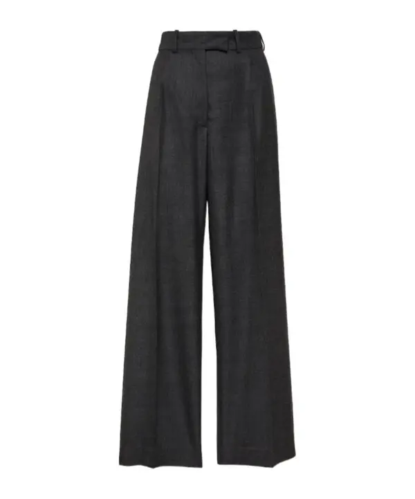 THE ROW Roan High-waist Wide-leg Trousers