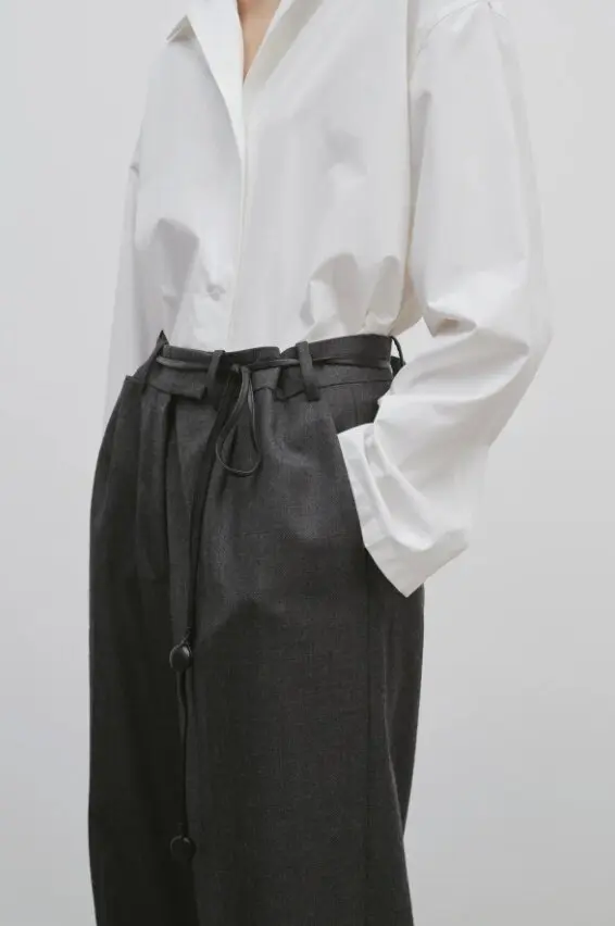 THE ROW Roan High-waist Wide-leg Trousers