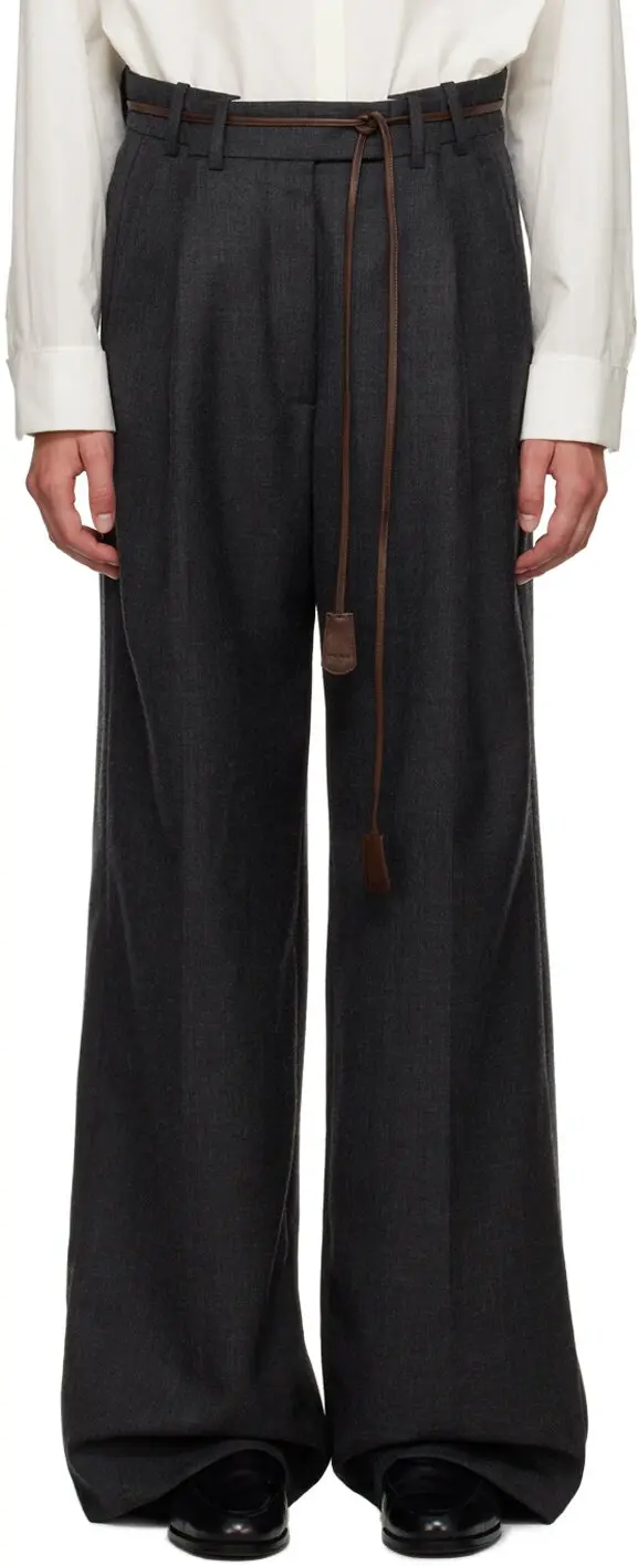 THE ROW Pleat-front Wide-leg Trousers