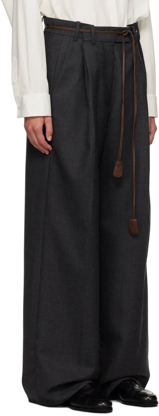 THE ROW Pleat-front Wide-leg Trousers