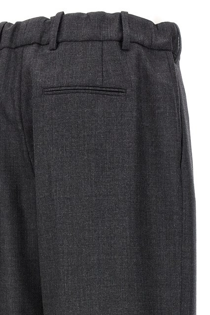 THE ROW Pleat-front Wide-leg Trousers