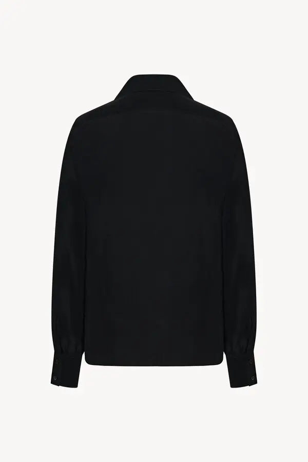 THE ROW Oversized Pointed Collar Button-down Shirt