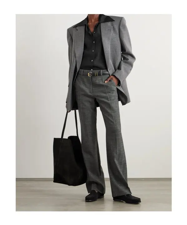 THE ROW Oversized Pointed Collar Button-down Shirt