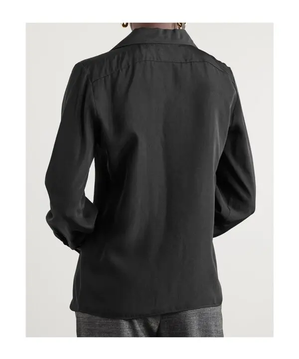 THE ROW Oversized Pointed Collar Button-down Shirt