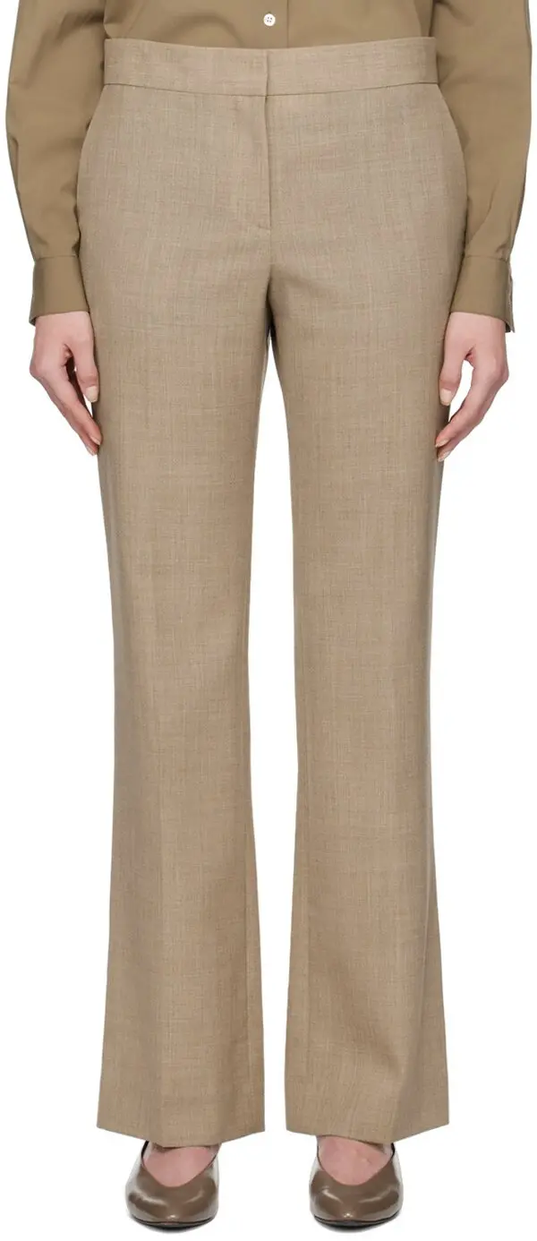 THE ROW Baer Wool Trousers