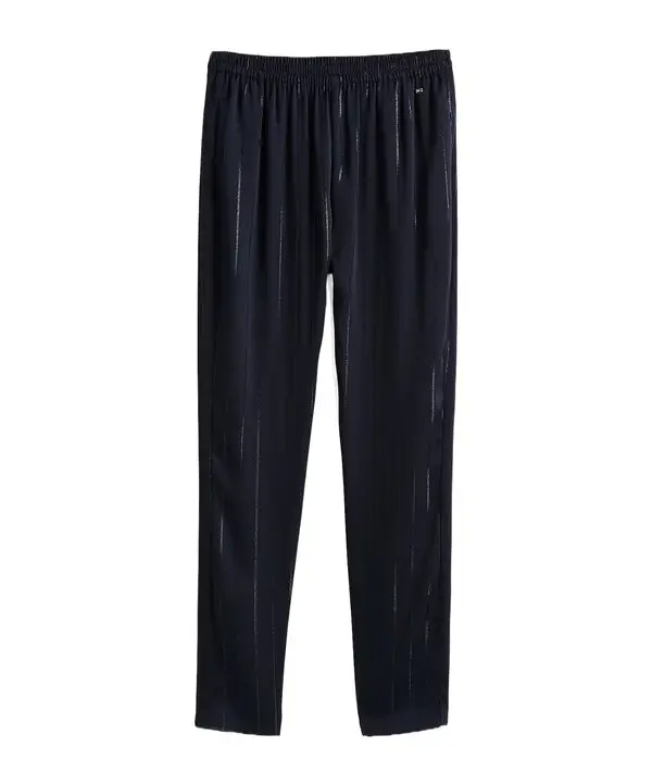 Tommy Hilfiger Loose Fit Metallic Striped Pants
