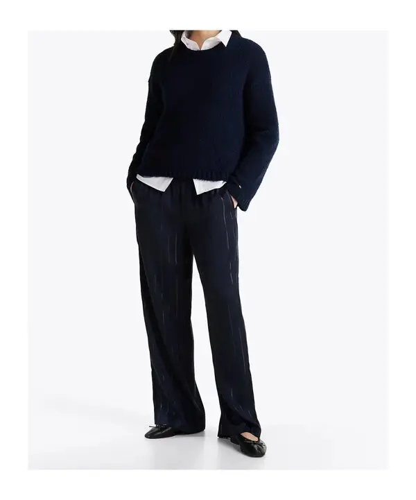 Tommy Hilfiger Loose Fit Metallic Striped Pants