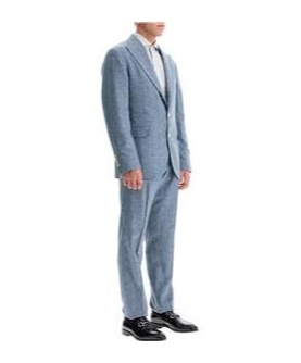 Brunello Cucinelli Single-breasted Pinstriped Suit