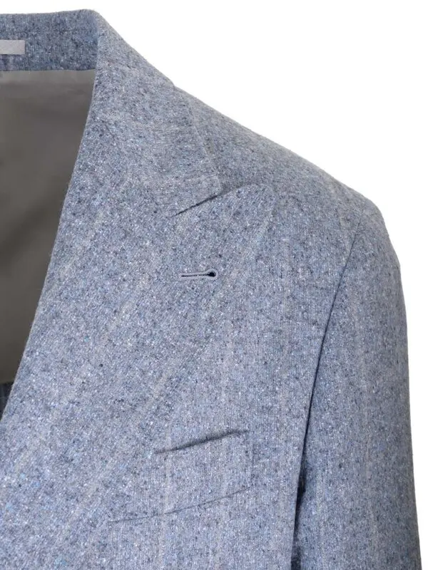 Brunello Cucinelli Single-breasted Pinstriped Suit