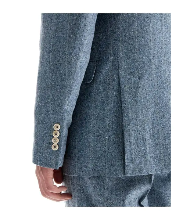 Brunello Cucinelli Single-breasted Pinstriped Suit
