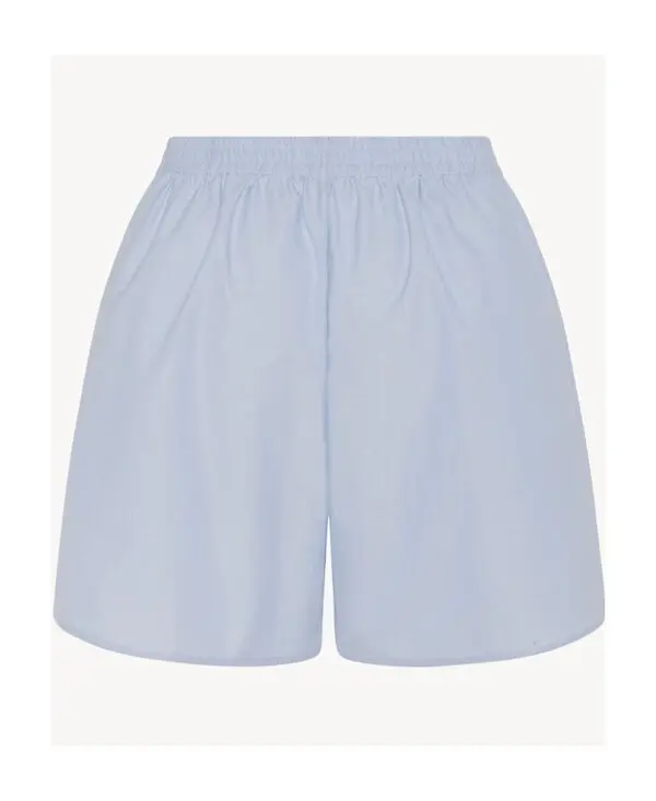 THE ROW Loose Waist Shorts - Sky-blue