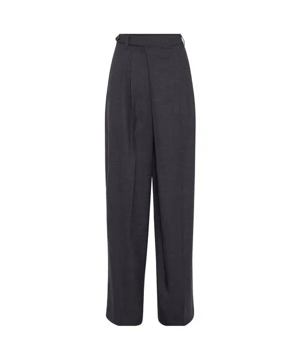 Brunello Cucinelli High-waisted Tailored Trousers