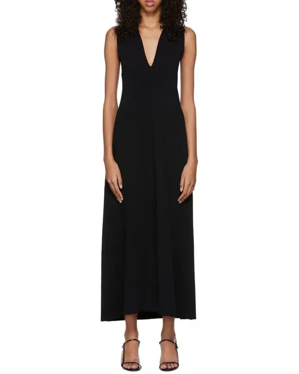 THE ROW Ingmar Twisted Back Maxi Dress