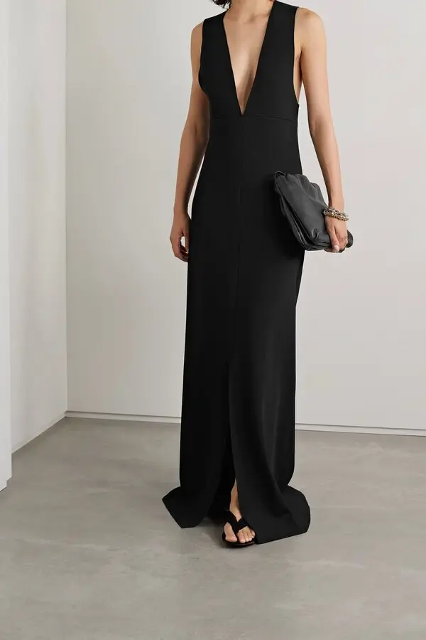 THE ROW Ingmar Twisted Back Maxi Dress