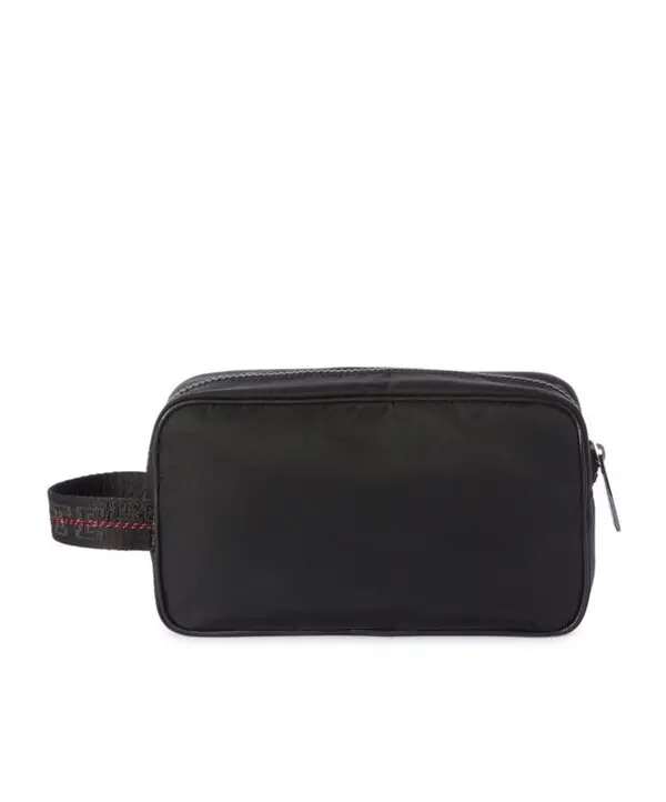 Off-White Logo Zip-up Wash Bag