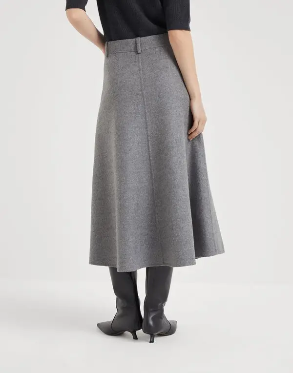 Brunello Cucinelli Flared A-line Skirt