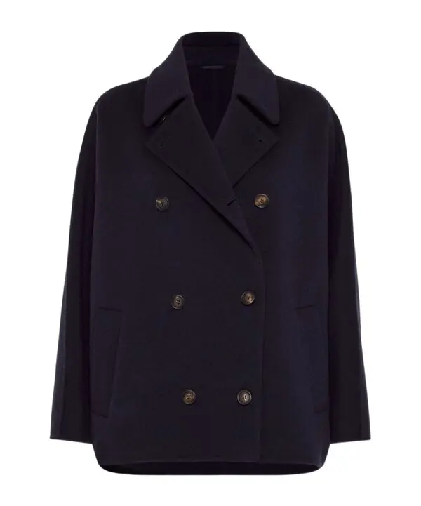 Brunello Cucinelli Double-breasted Long-sleeved Jacket