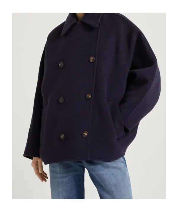 Brunello Cucinelli Double-breasted Long-sleeved Jacket