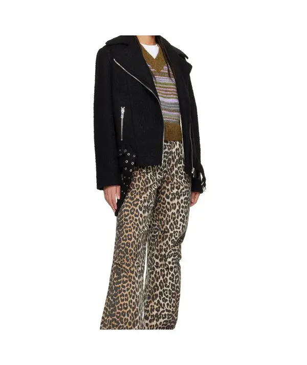 GANNI Wool Finish Jacket