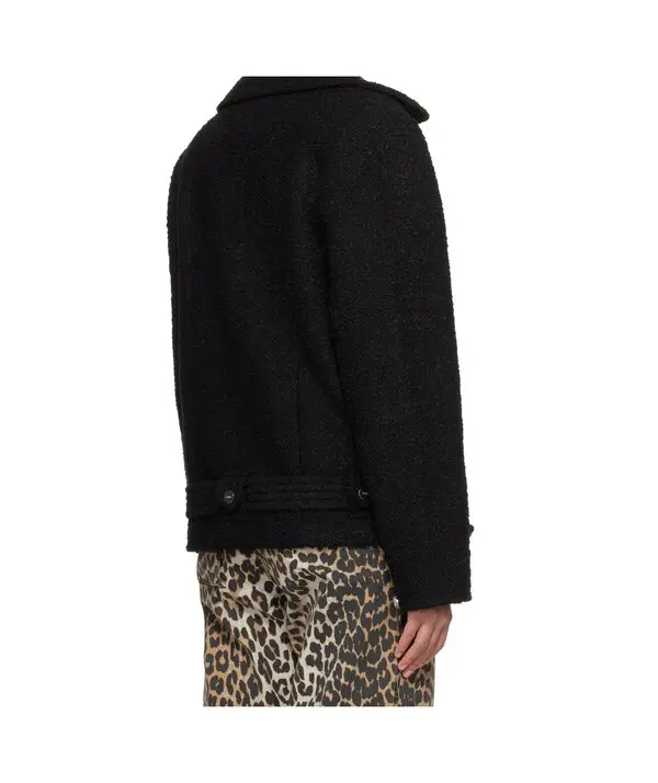 GANNI Wool Finish Jacket