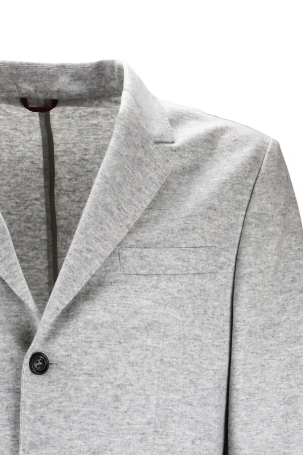 Brunello Cucinelli Single Breasted Jersey Blazer